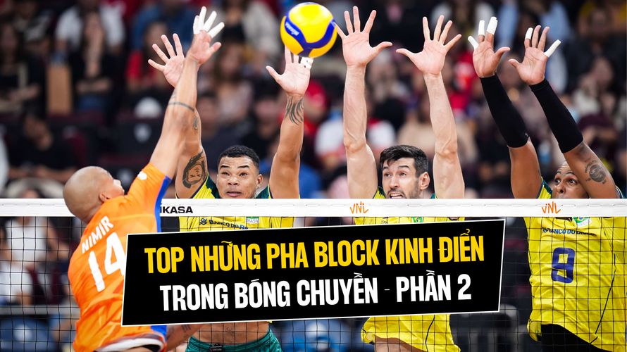 Top những pha block kinh điển trong bóng chuyền - Phần 2 - Tập 1 | Độc ...